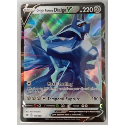 Pokemon TCG Astral Radiance: Origin Forme Dialga V | Shopee Malaysia