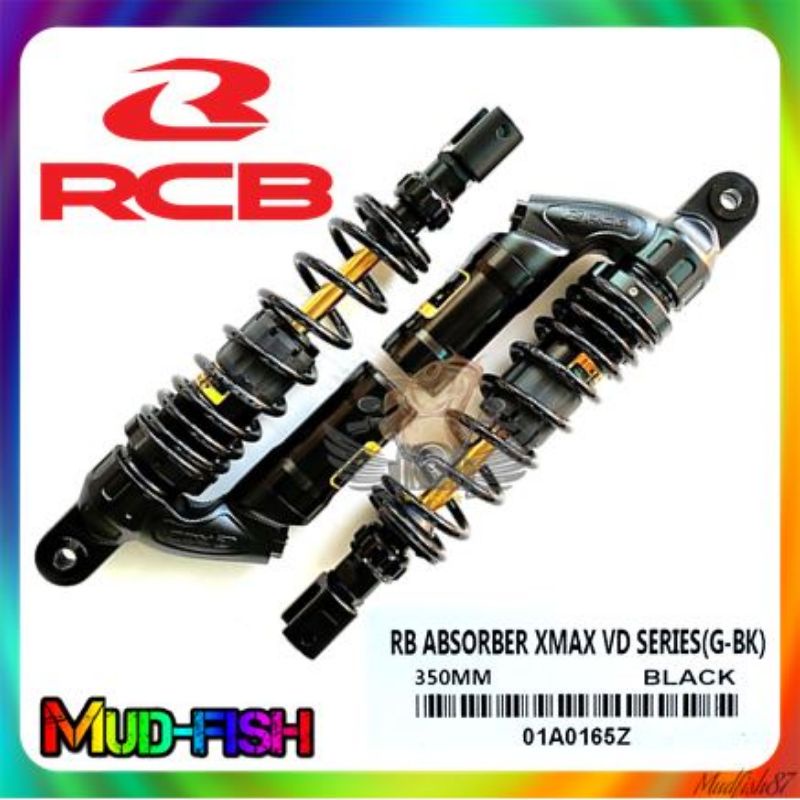 RCB YAMAHA XMAX XMAX250 VD SERIES REAR ADJUSTABLE ABSORBER + EXTRA ...
