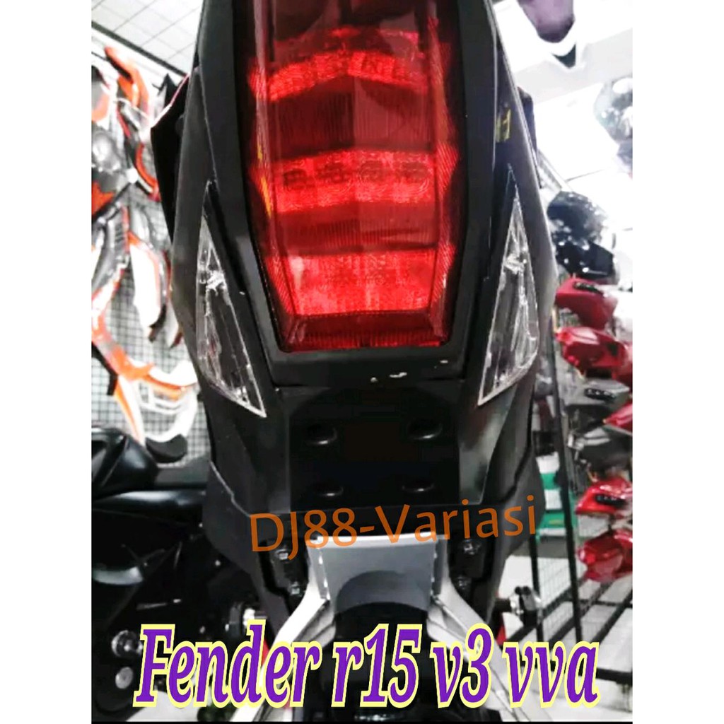Fender all new r15 v3 vva undertail turn signal ABS plastic LED rear ...