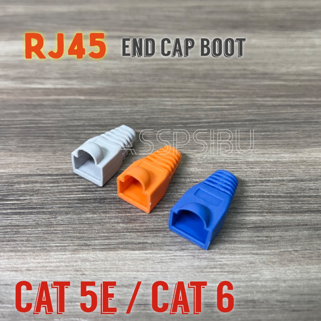 RJ45 End Cap Boot x (1 PC) / RJ45 Cover / Cat 5e / Cat 6 | Shopee Malaysia