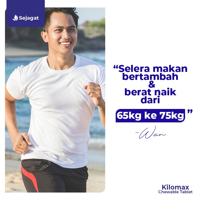 Kilomax Vitamin Tambah Berat Badan. Badan Lebih Berisi Dan Tegap ...