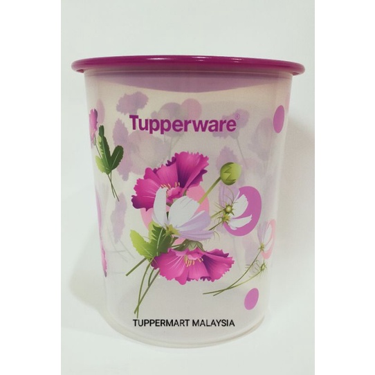 Tupperware Royal Bloom One Touch Canister Small 2L (1pc) | Shopee Malaysia