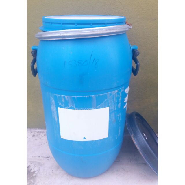 Tong Drum biru 40 liter | Shopee Malaysia