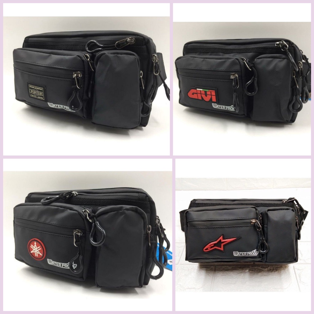 Beg Motor Givi /Yamaha's/Porter/Bag Kalis Air Waterproof Slingbag ...