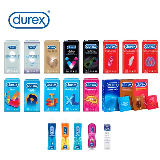 Durex Condom All Series | 3'S / 12'S | Shopee Malaysia