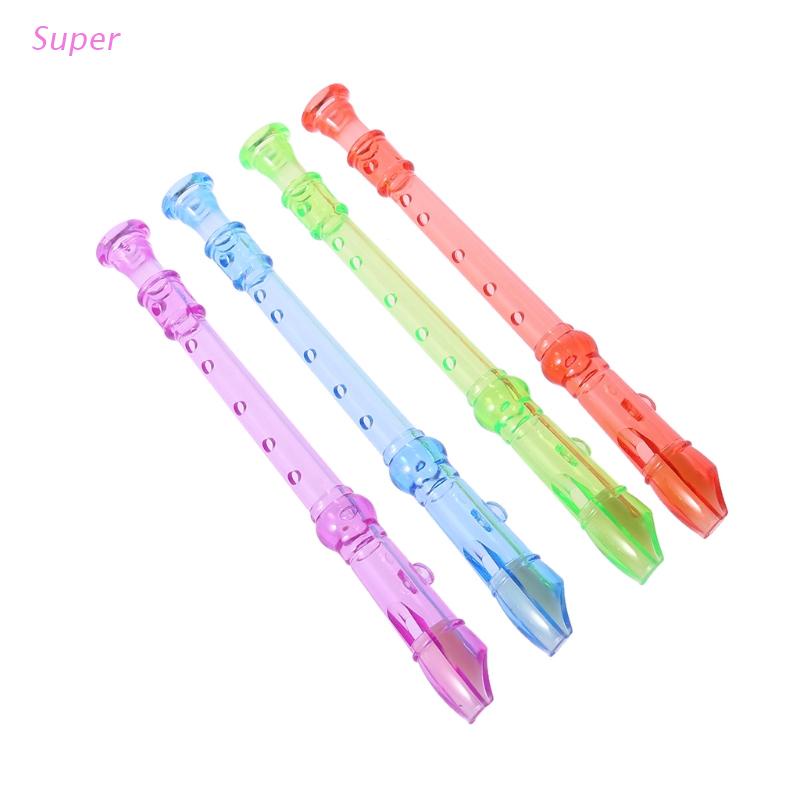 Best Plastic Musical Instrument Recorder Flute 6 Holes Colorful ...