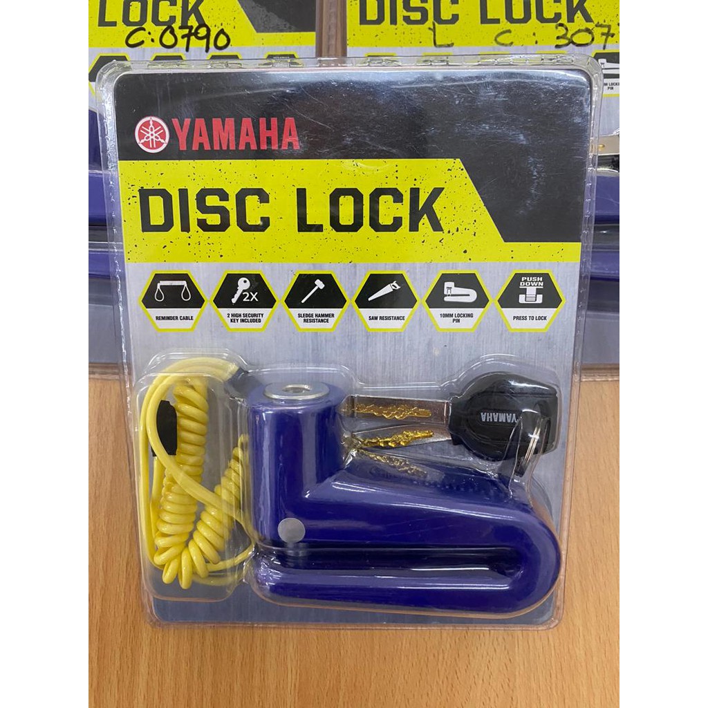 Yamaha 💯💯💯 !!!! Original Disc Lock Y15 135LC NVX Avantiz Lagenda R15 ...