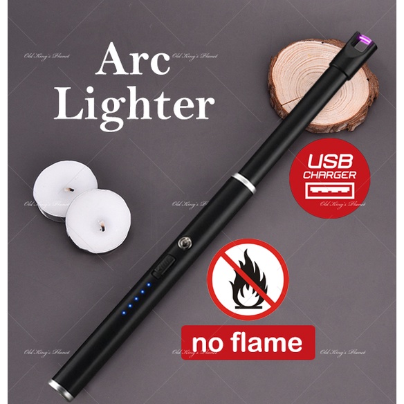 Arc Lighter wax seal windproof use rechargeable Outdoor BBQ Camping ...