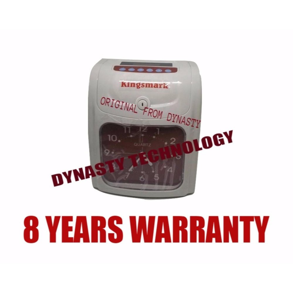 KINGSMASTER TIME RECORDER PUNCH CARD ( 8 YEARS WARRANTY ) | Shopee Malaysia