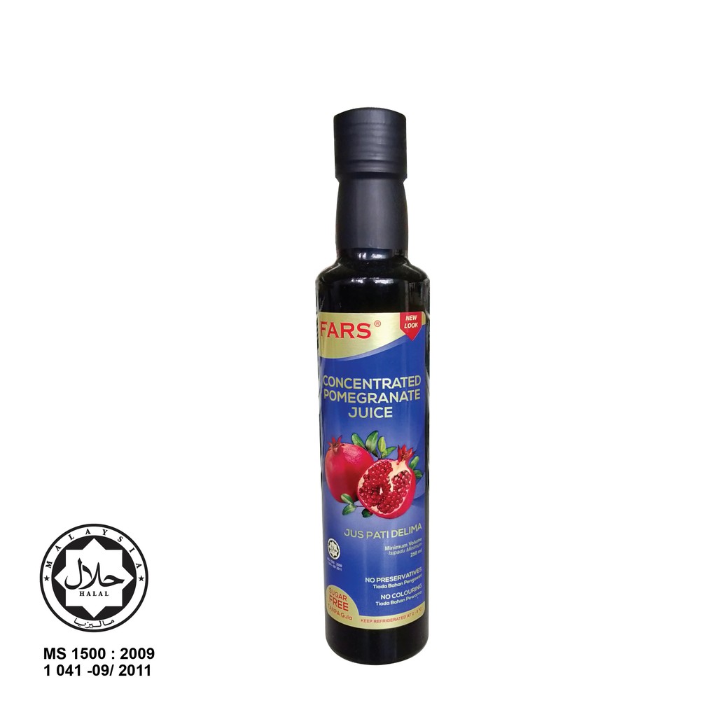 FARS Pomegranate Concentrate Juice 250ml / FARS Jus Pati Delima Sugar ...
