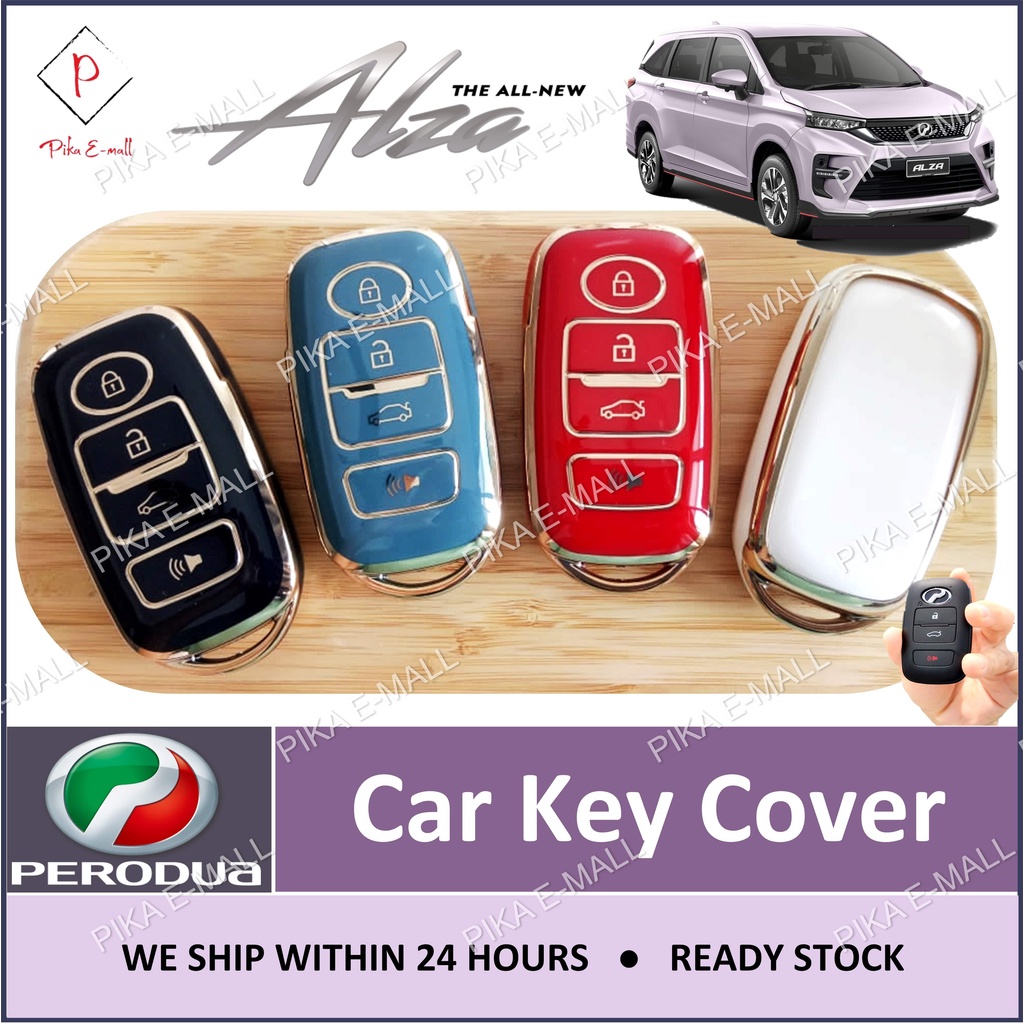 [NEW] PERODUA ALZA 2022 Car Key Cover Car Key Case Alza 2022 Key Casing ...