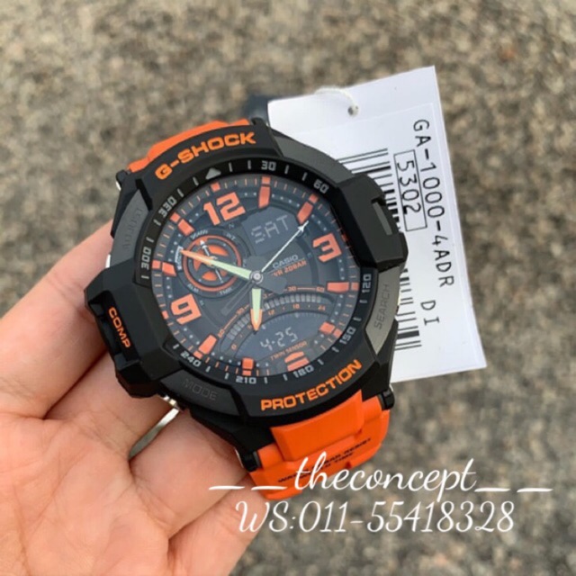 🔥100% Original Casio G-Shock GA-1000-4A GA-1000-4 GA-1000 GA1000 ...