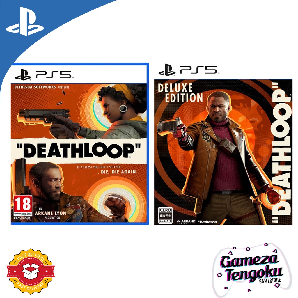 PS5 DEATHLOOP | PlayStation 5 Deathloop Standard / Deluxe Edition (R3/English+Chinese)(Physical ...