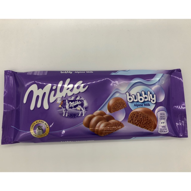 Milka Bubbly Alpine Milk 90g | Shopee Malaysia