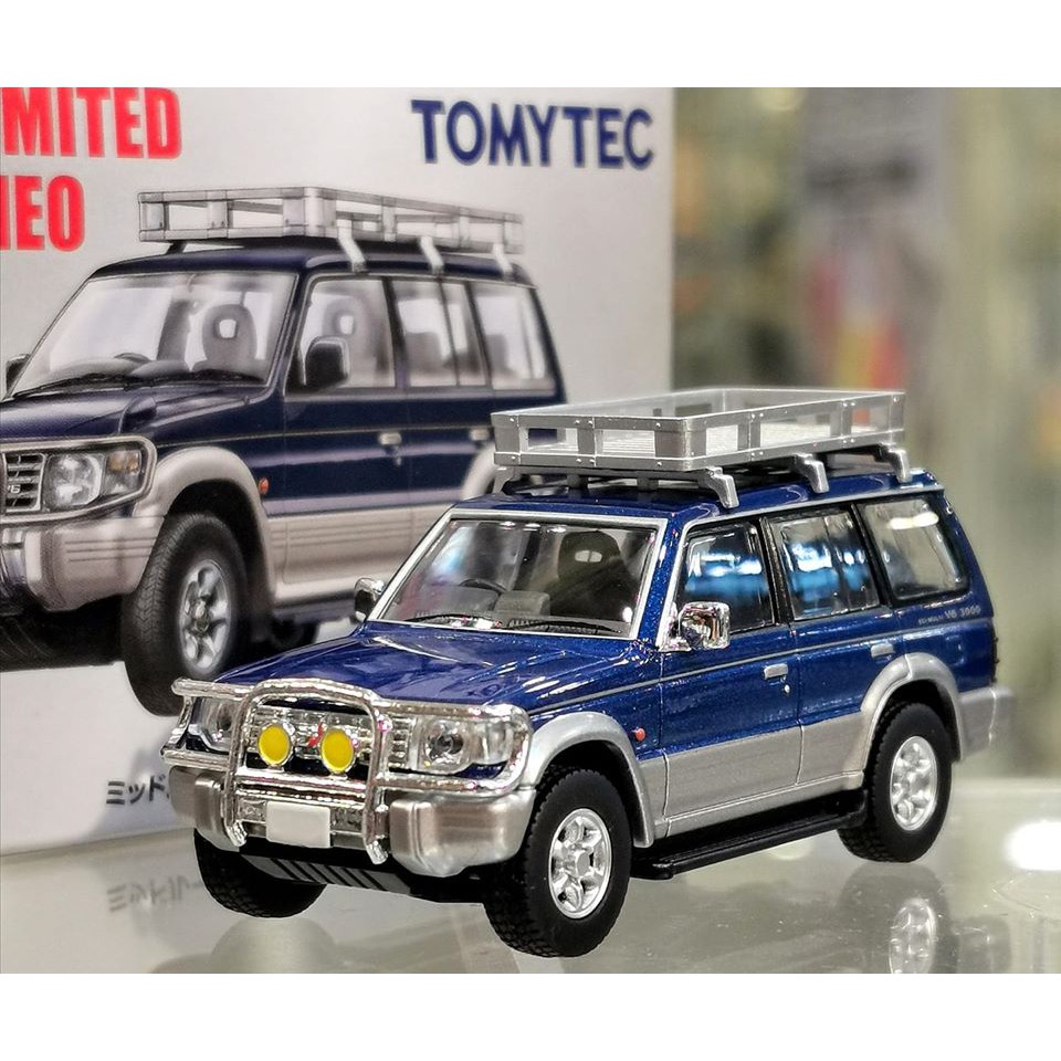 TOMYTEC LV-N206a Mitsubishi Pajero VR (Blue Silver) | Shopee Malaysia