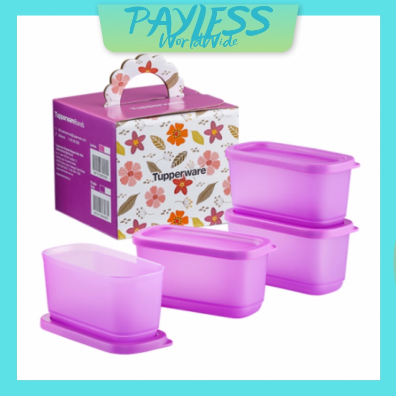 Tupperware Sweet Trinkets Gift Set (4) 250ml Purple / Pink 🔥HOT Selling ...