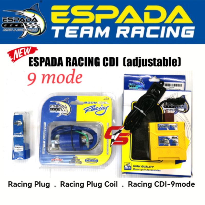 ESPADA Racing CDI 9 mode Letup LC135 EX5 DREAM WAVE100 KRISS100 MR1 MR3 ...