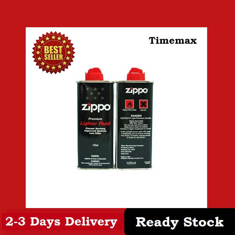 Zippo Oil Lighter Fluid 125 ml Ship within Peninsular Malaysia Only Not ...