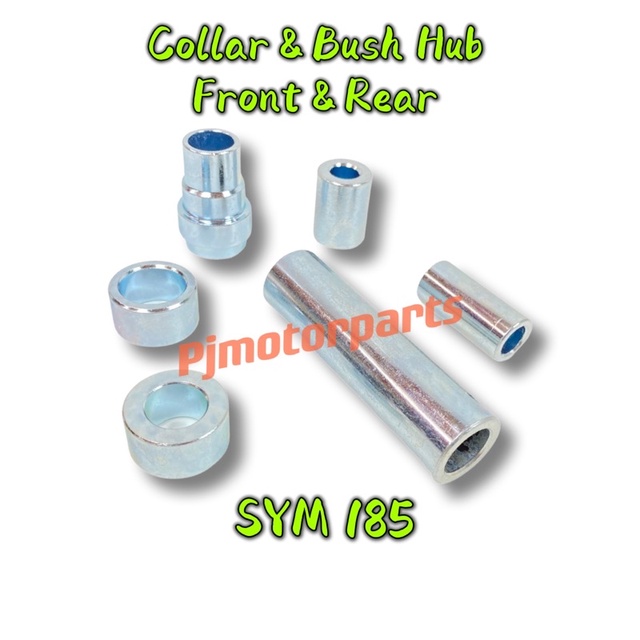 SYM VF3i 185 SYM185 (Front & Rear) Standard Bush Collar Hub Retainer ...
