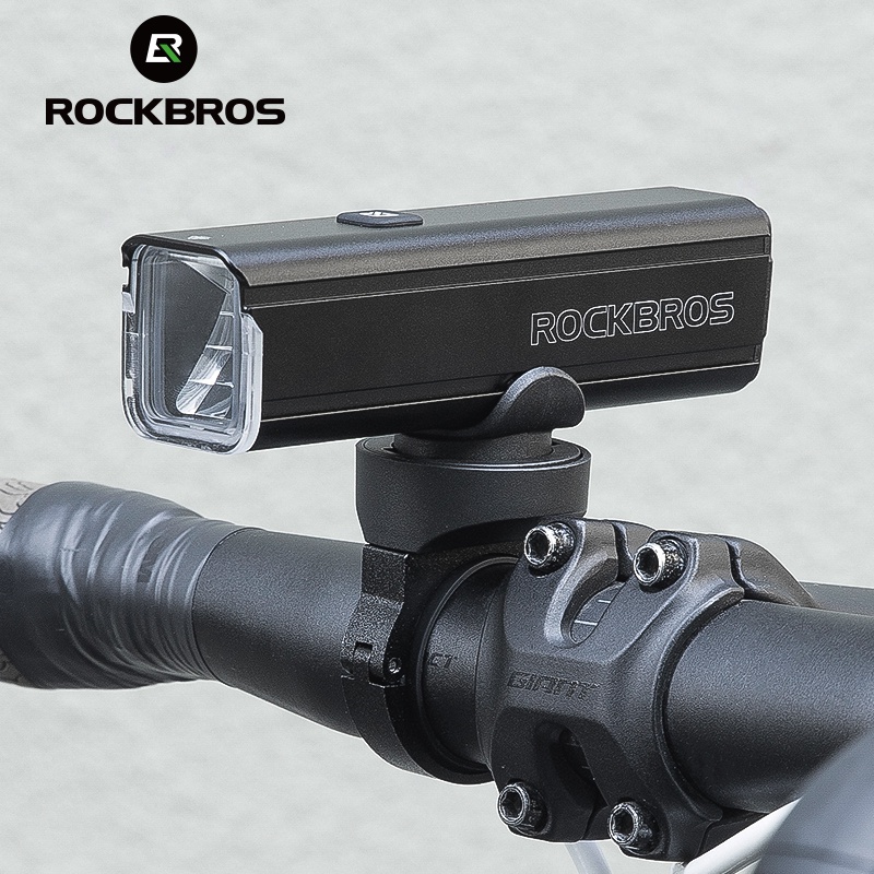 Rockbros Bicycle Light Dual-use Front/hoisting Headlights 1000 lumens Type-C Rechargeable ...