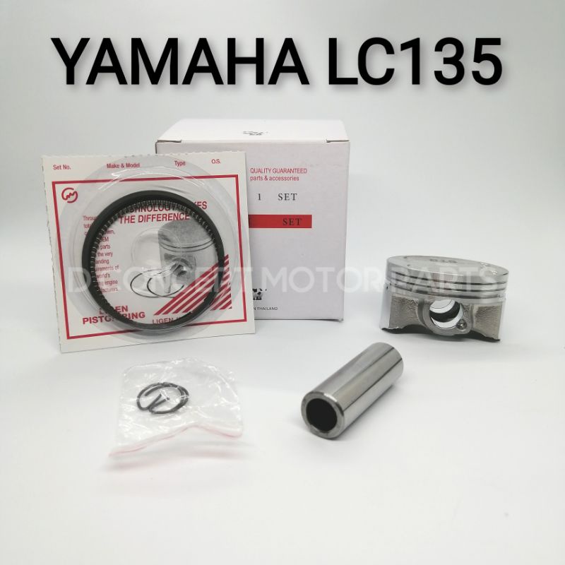 Yamaha LC135 - 【JP】Piston + Ring (Set) (Pin 14mm) (STD / 0.25 / 0.50 ...