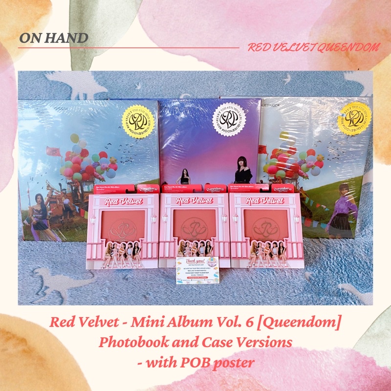 Red Velvet - Mini Album Vol.6 [Queendom] Photobook/Queens Version ...