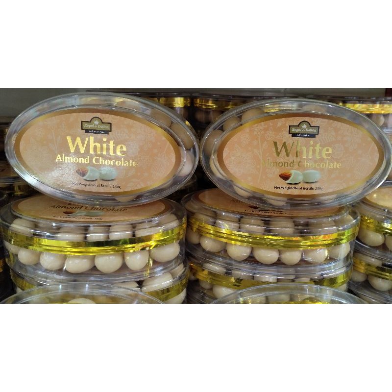 ROYAL DE DOLTON ALMOND WHITE CHOCOLATE (2 PACK X 250GM) | Shopee Malaysia