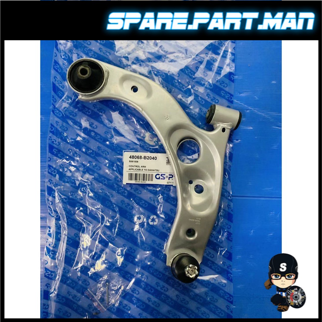 GSP PERODUA VIVA FRONT LOWER ARM RH+LH (1PCS) SPM | Shopee Malaysia