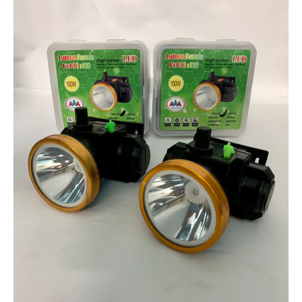 Lampu Kepala 100W 103W Led Fishing/Hunting/Camping Rechargeable ...