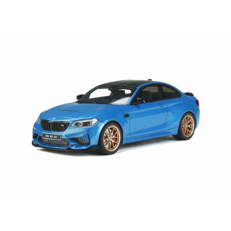 1/18 GT Spirit BMW M2 (F22) CS (Misano Blue) Static Display Scale Car ...