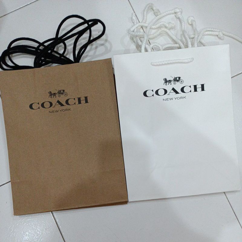 Coach AUTHENTIC Paper Bag/Box/Dustbag READY STOCK | Shopee Malaysia