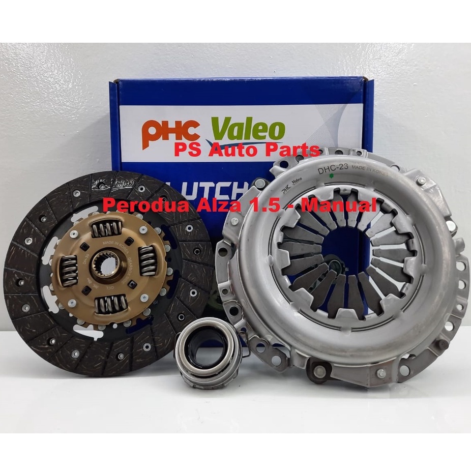 Perodua Alza 1.5 Manual Clutch Kit Set PHC Valeo Clutch Plate TCO PHC ...