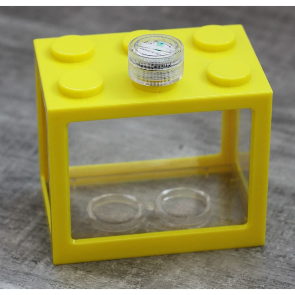 Aquarium Mini Lego Block Tank Betta, Guppy Tank Building Block Ant Tank ...