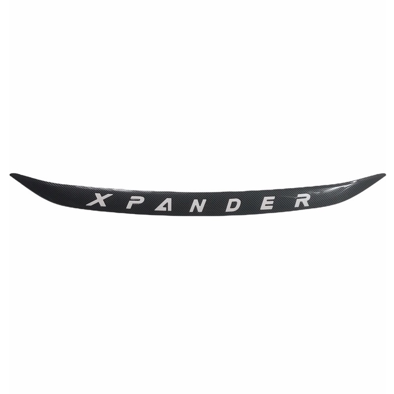 Carbon Hood Lip - Mitsubishi Xpander 2018 2019 2020 2021 2022 Front Lid ...