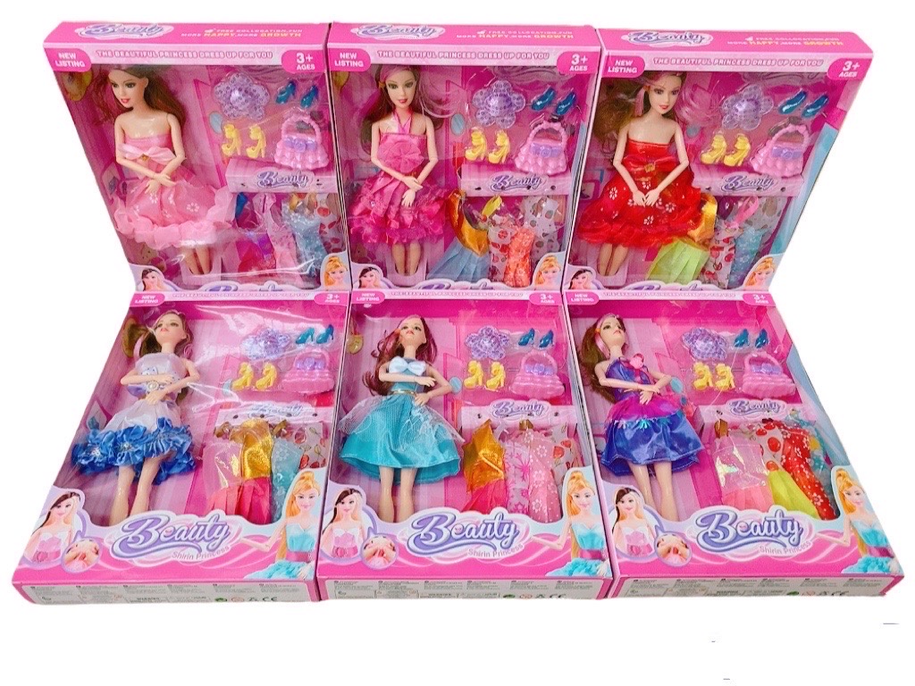 Doll Set Girl Doll Toys Princess Doll Clothes Set Doll Accessories ...