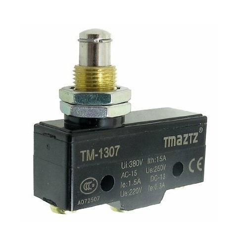 CPE Micro Limit Switch Panel Mount Plunger Actuator Momentary 15A 250V | Shopee Malaysia