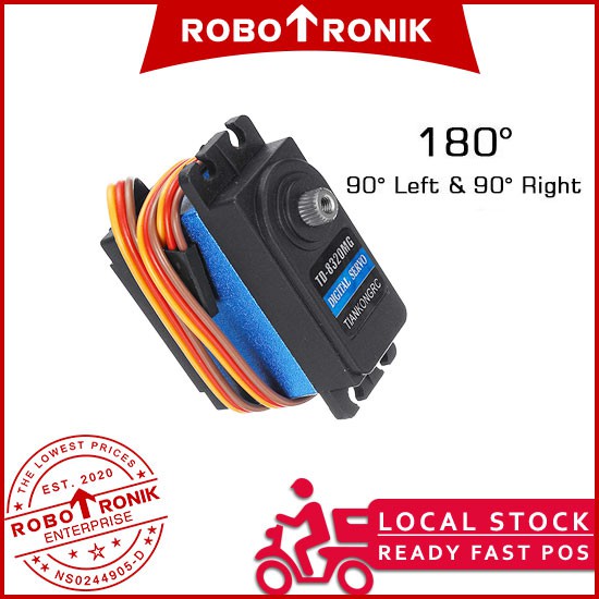 TD-8320MG [Water Resistant] High-Torque Digital Servo Motor , max 20KG ...