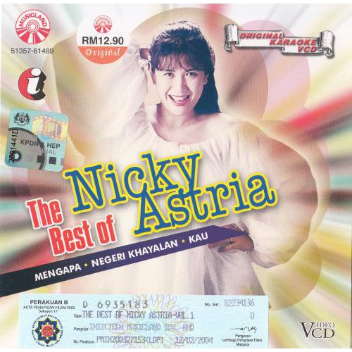 Nicky Astria The Best VCD 51357-61489 | Shopee Malaysia