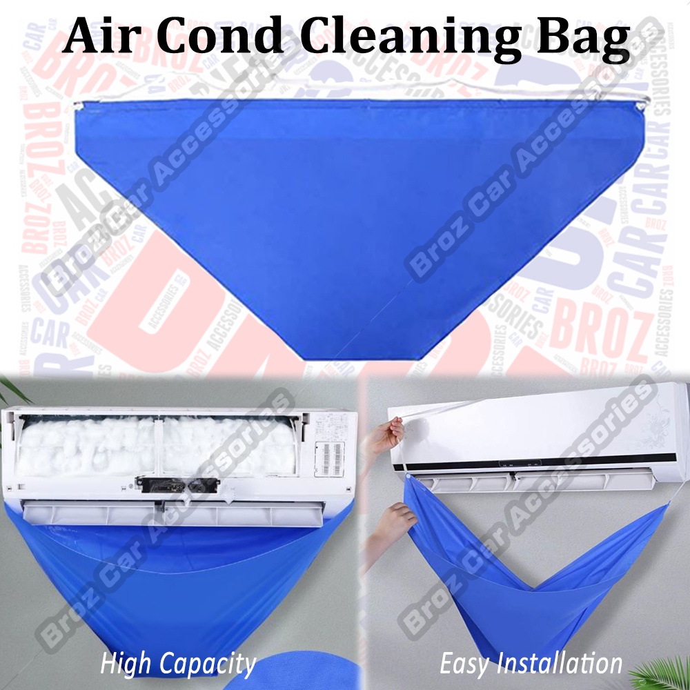 Aircond Cleaning Bag Air Cond Plastic DIY Air Conditioner Cleaner Water ...