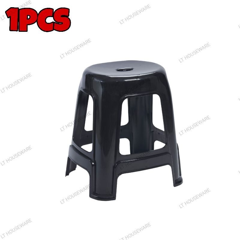 Stackable plastic stool chair / kerusi plastik / bangku plastik heavy ...