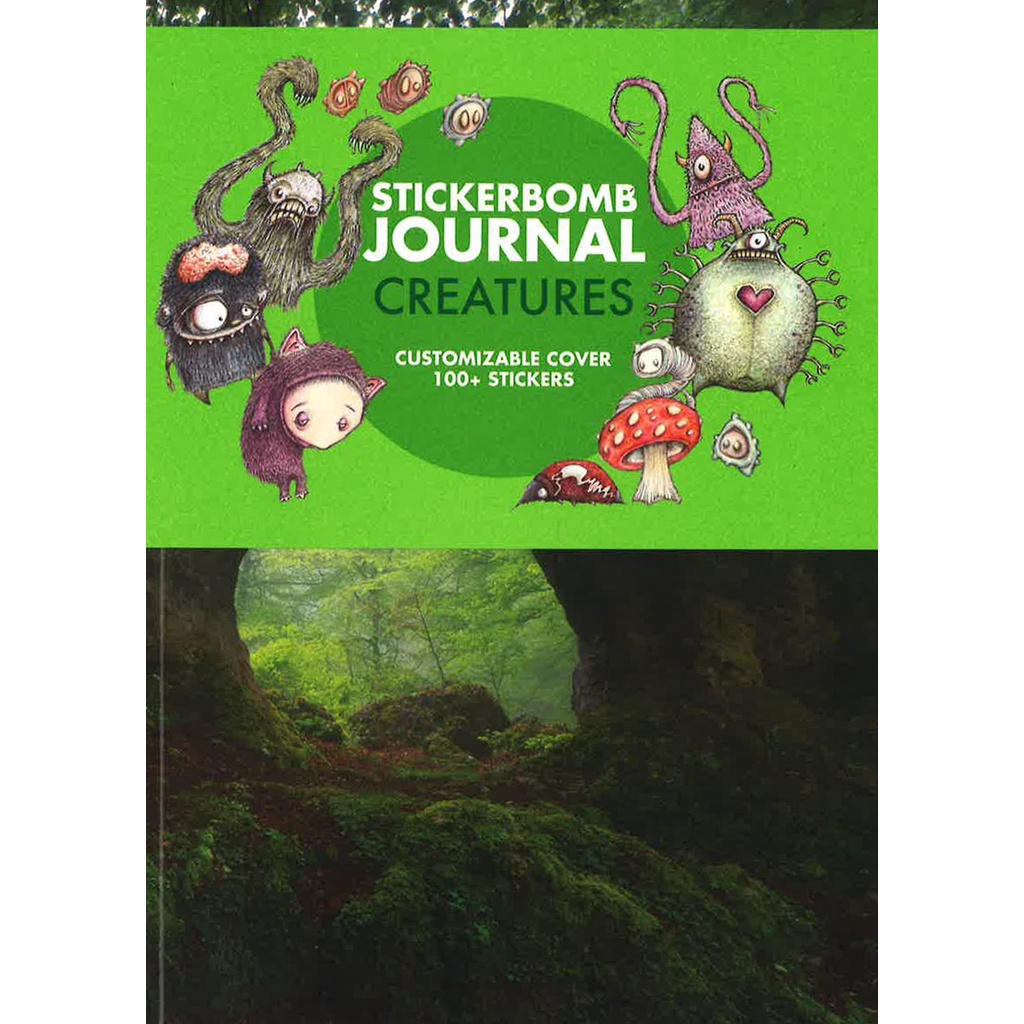 Stickerbomb Journal Creature (Children Sticker Activities Book ...