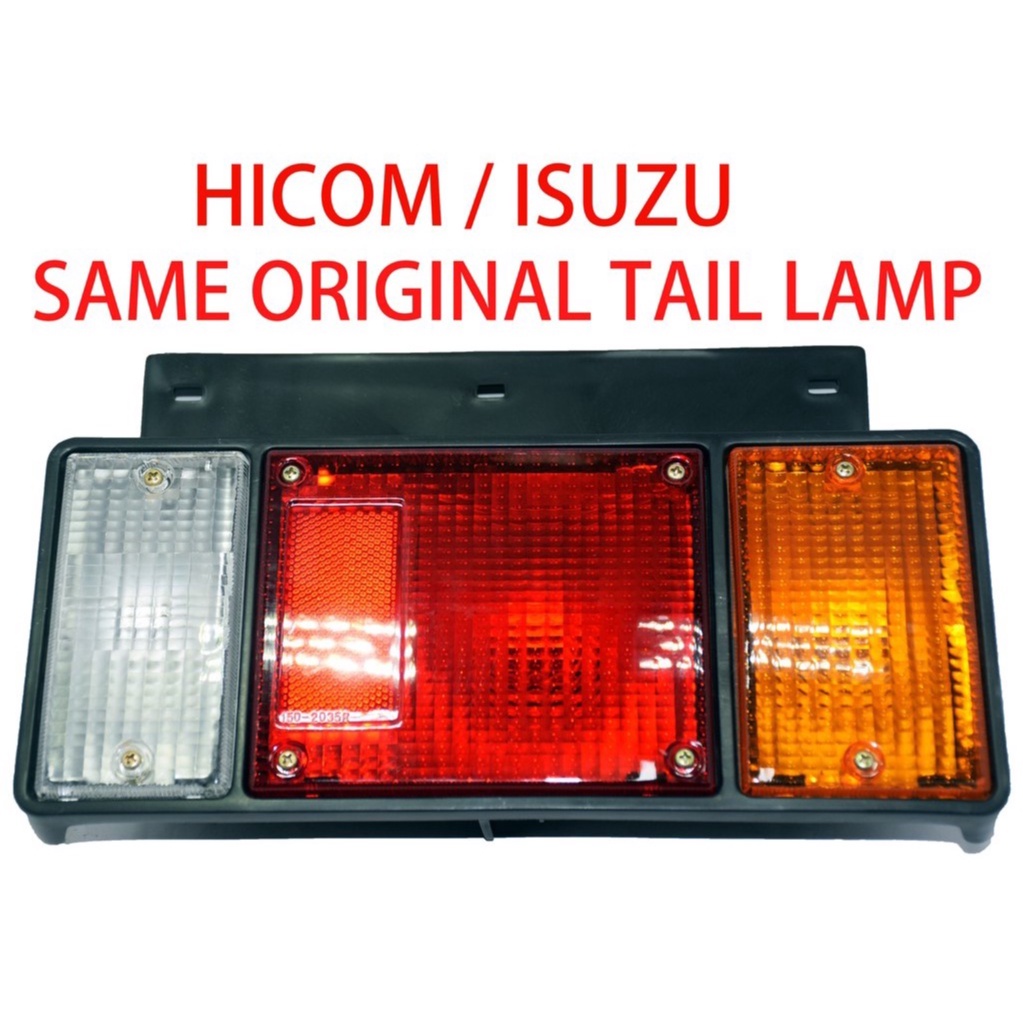 ISUZU NHR, NPR, HICOM LORRY MODIFIED UNIVERSAL TAIL LAMP / TAIL LAMPU ...
