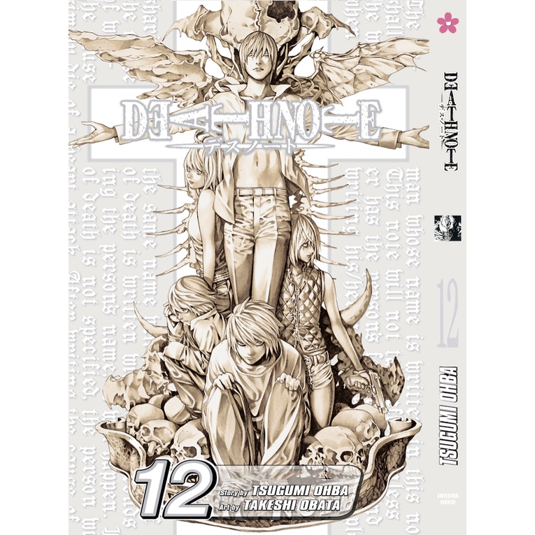 Death Note (English Manga) (Volume 1-12 END) Physical Book Buku English ...