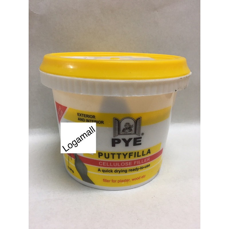 PYE Puttyfilla - Cellulose Filler 0.5kg / 1.5kg | Shopee Malaysia