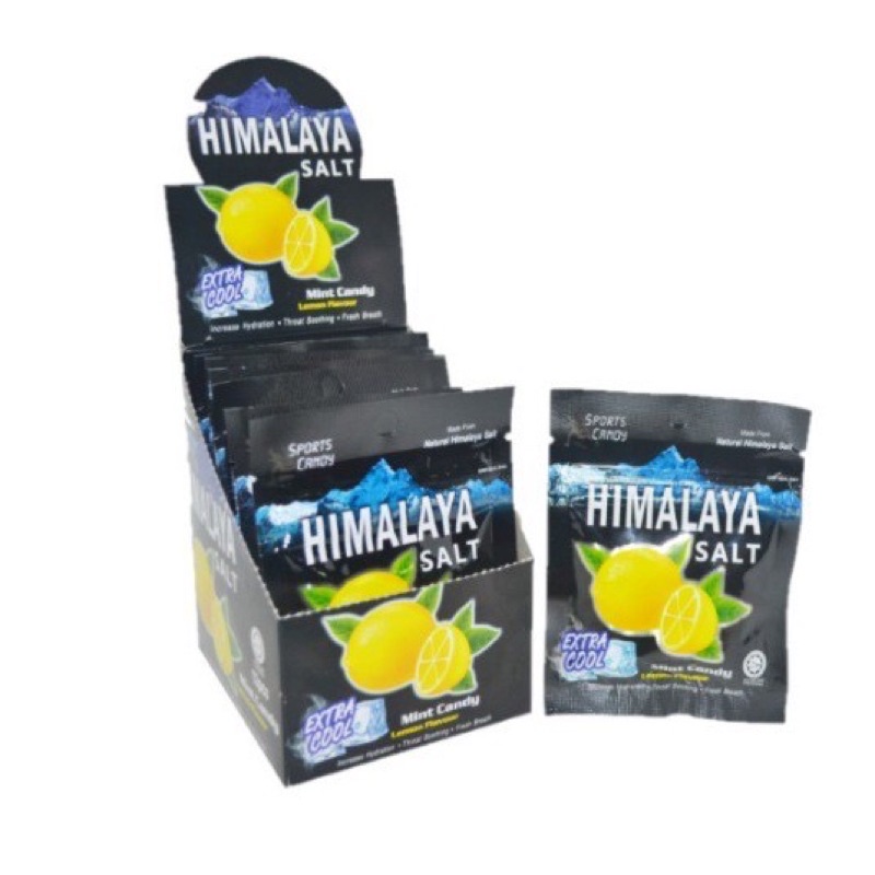 HIMALAYA Salt Candy Sport Original Extra Cool Candy Lemon Mint flavour ...