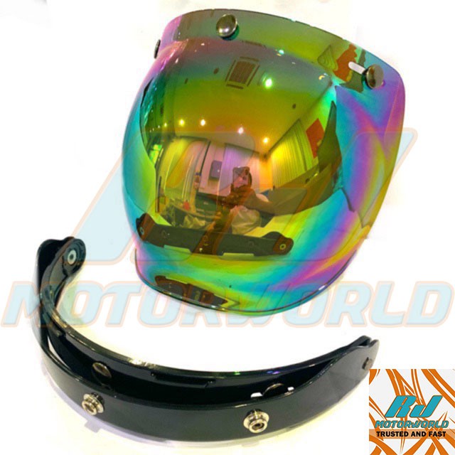 Ram Visor Rainbow 3 Button Done Classic For SGV/BELL/MS88/MHR | Shopee ...