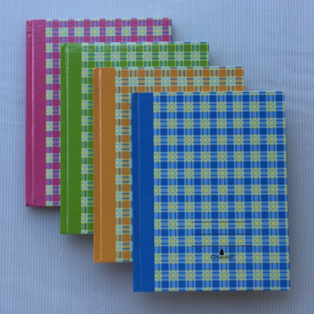 Laminate Hard Cover F5 Quarto/Quarter Book 128 Pages/Note Book/Buku ...