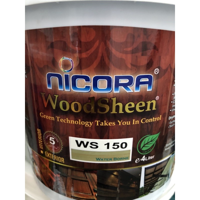 Nicora Water Based Wood Shellac 4L | Shopee Malaysia