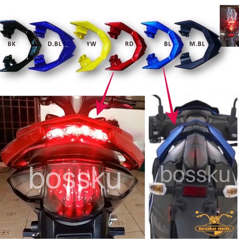 LC135 V1-V8 Y15ZR Y16ZR SPOILER L-BAR EKOR | Shopee Malaysia