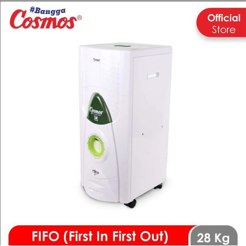 Cosmos RICE DISPENSER 28KG FIFO 28 - RICE CONTAINER - COSMOS RICE BOX ...